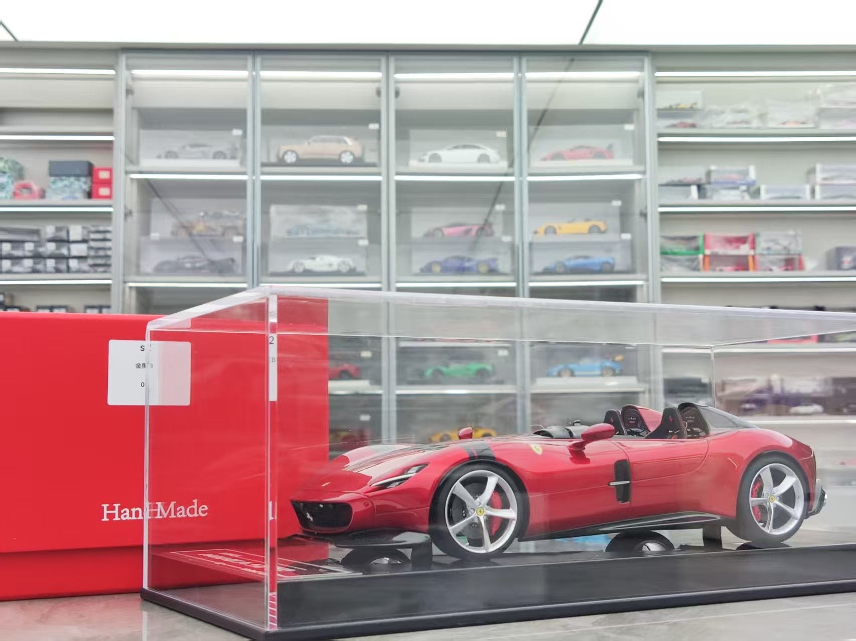 CE 1/18 Ferrari Monza SP2 Metal Red CE007 – Great Eastern