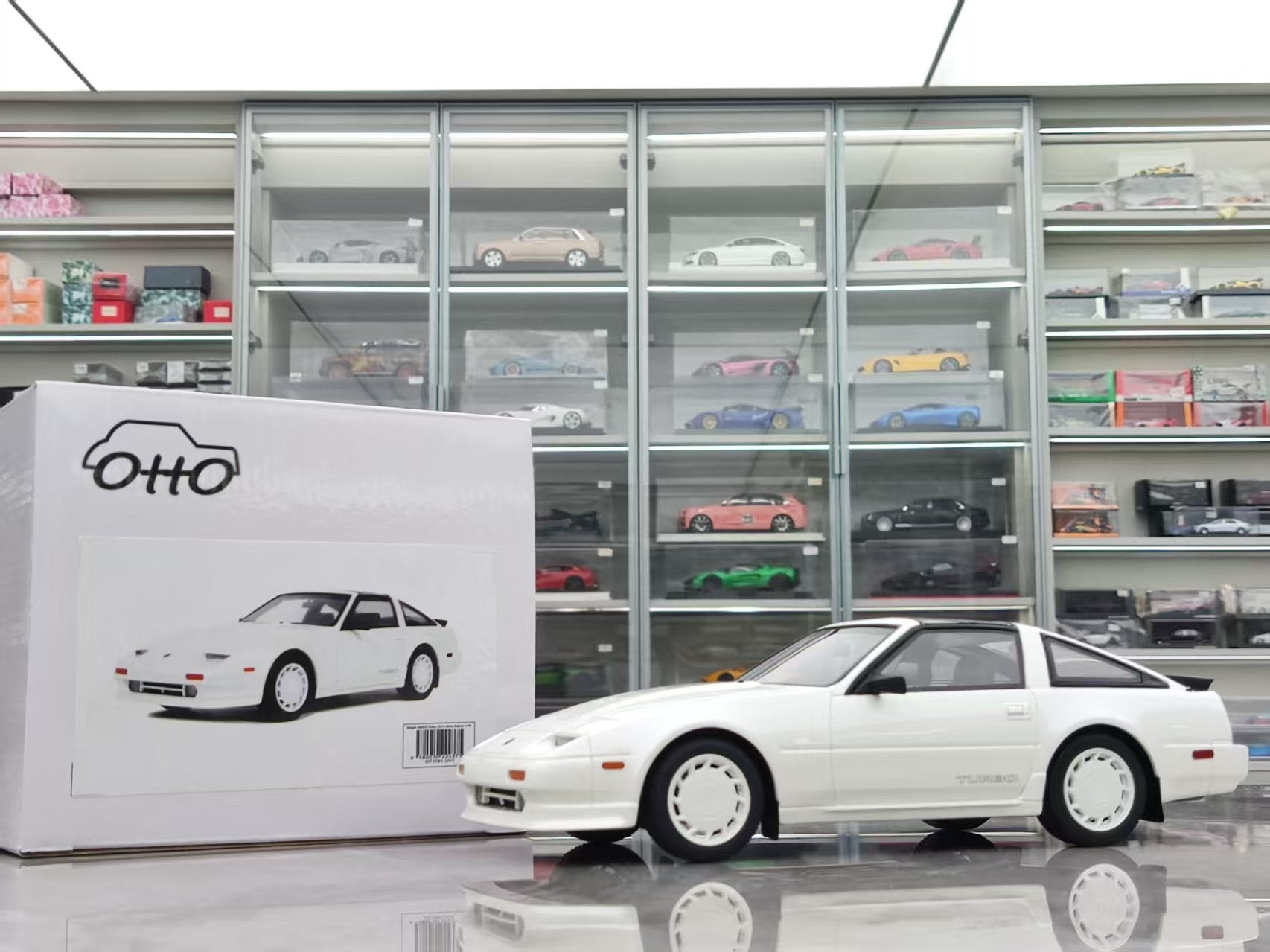 OTTO 1/18 Nissan 300ZX TURBO (Z31) SHIRO EDITION Pearl White OT1181 ...